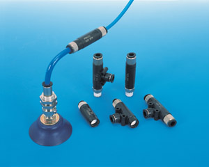 Vacuum generators install directly inline