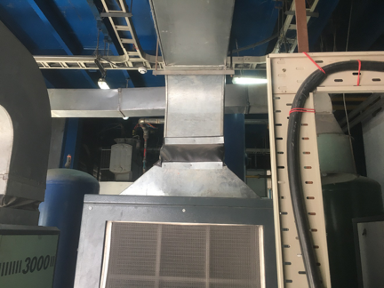 Compressed Air Fail: Cooling choke