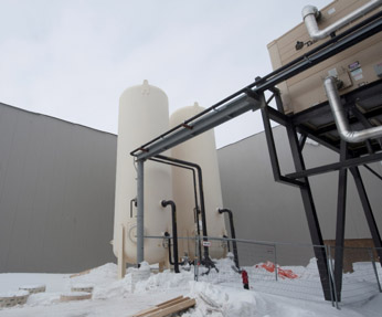 Why are my compressed air lines freezing?