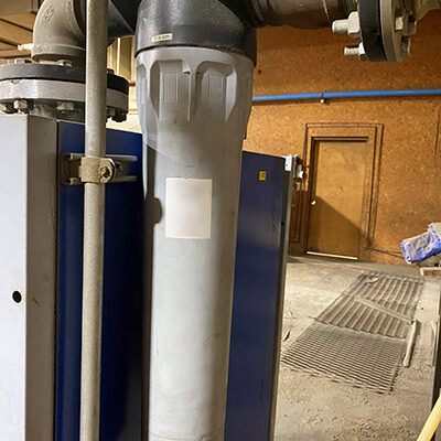 Compressed air fail: Flowmeter position