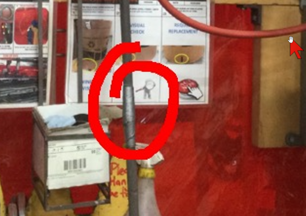 Compressed air fail: Duct tape leak repair