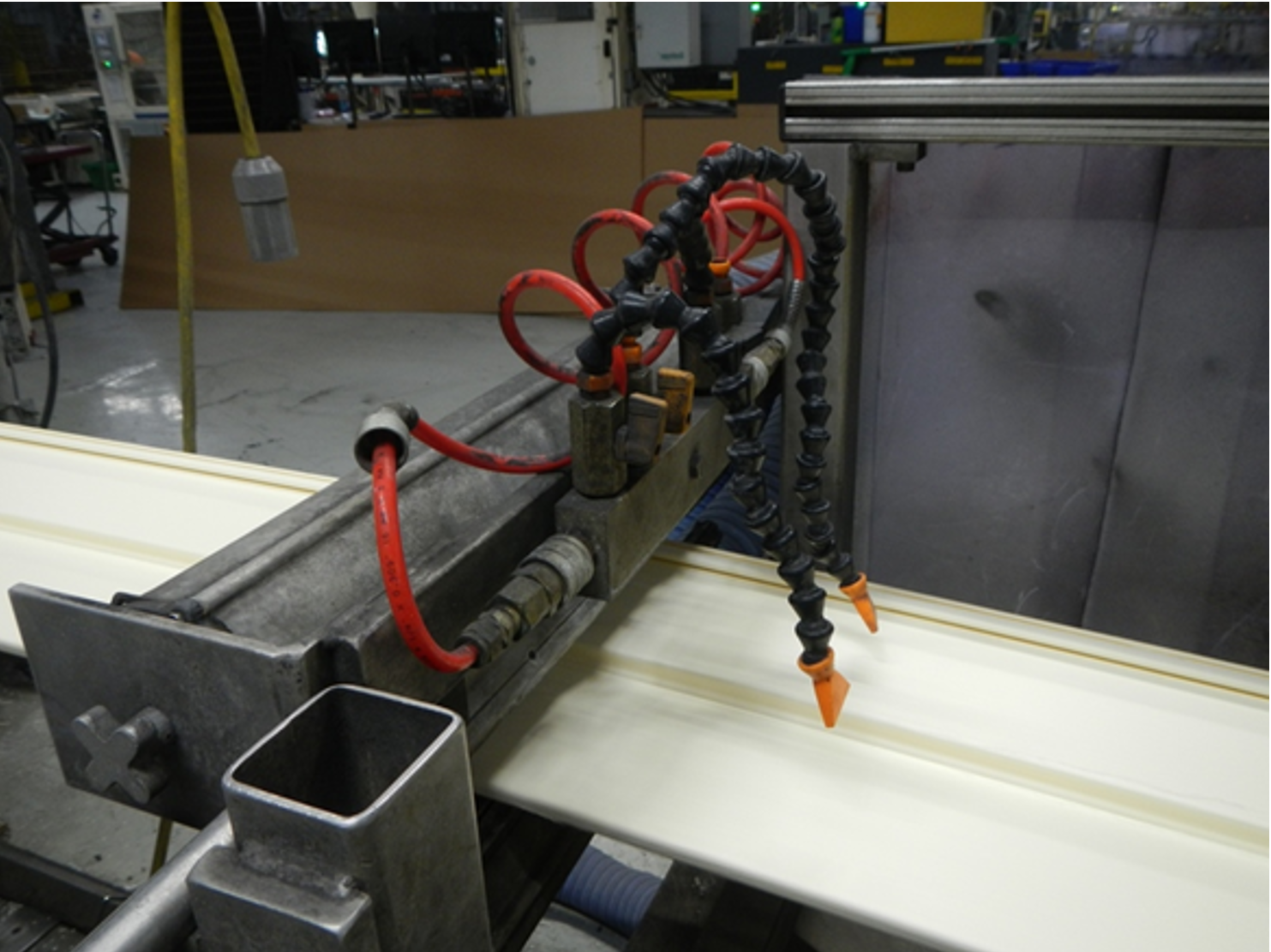 Compressed air fail: Blowing