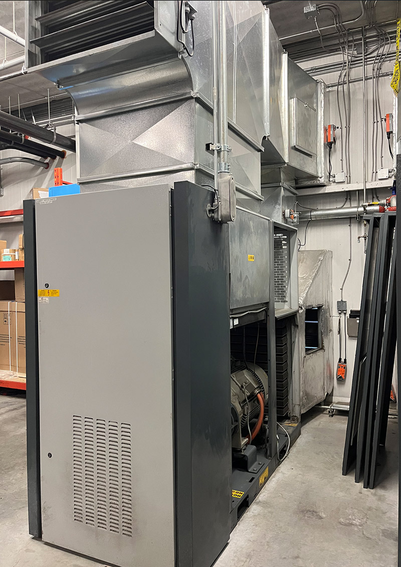 What is compressed air heat recovery?